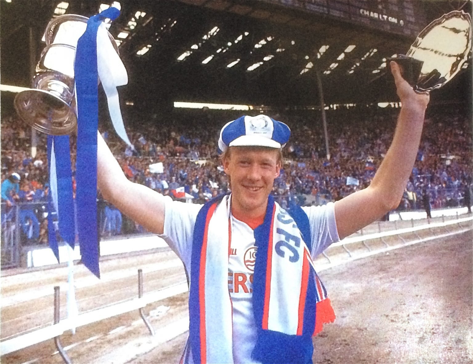 Blackburn Rovers v Charlton Athletic, 1987 Full Members’ Cup Final ...