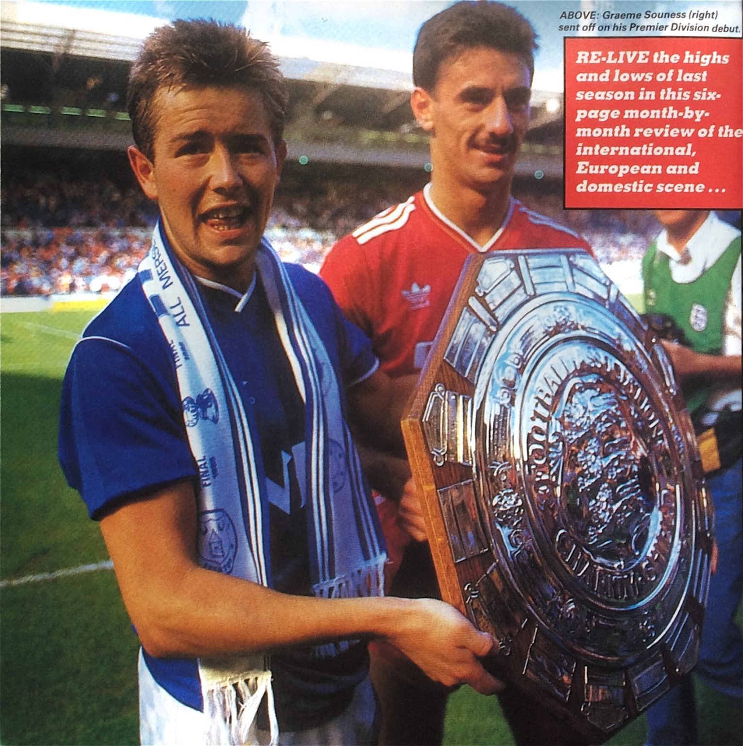 Everton v Liverpool, 1986 Charity Shield - The 1888 Letter