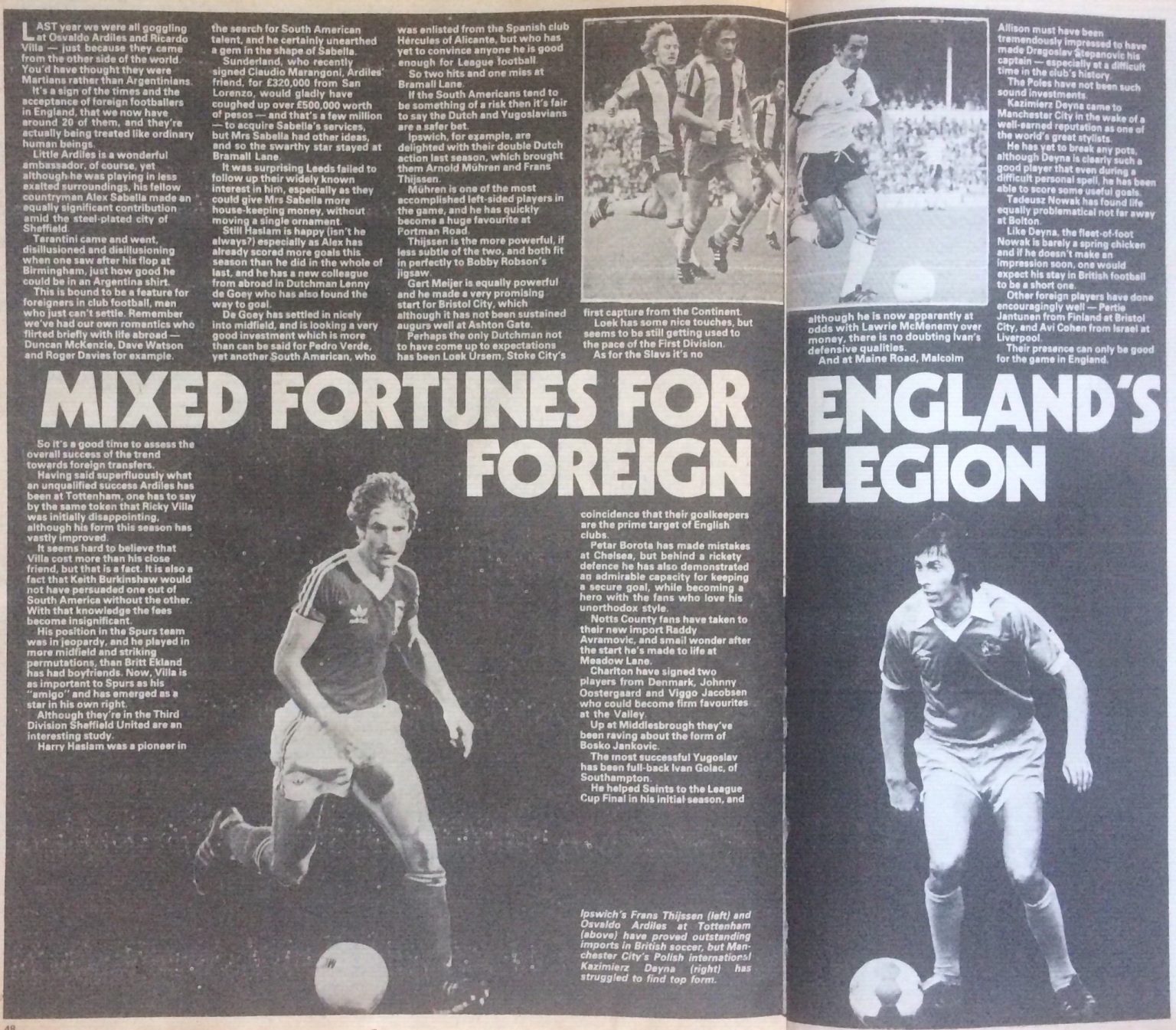 Foreign Players in the Football League: Introduction - The 1888 Letter