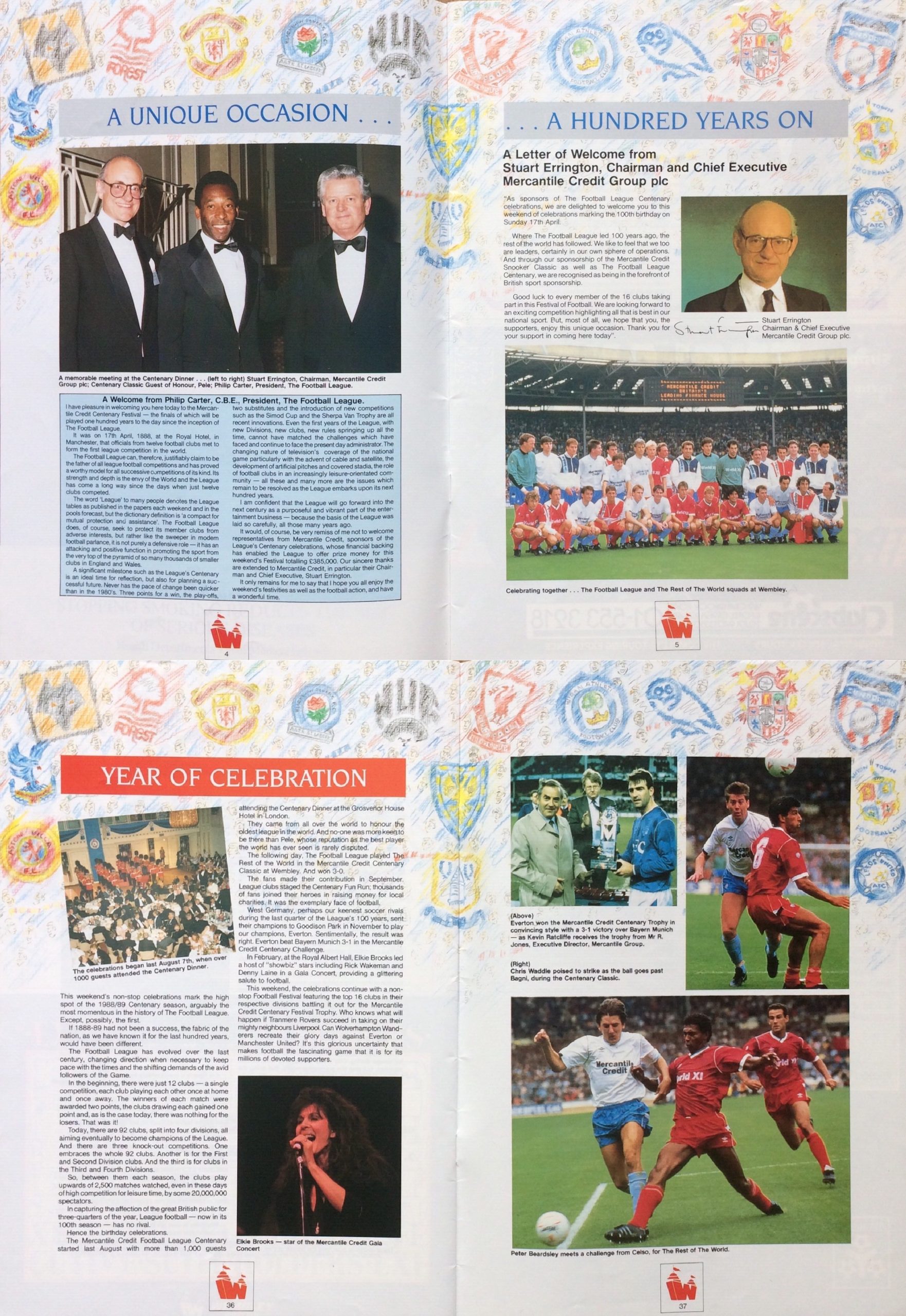 Centenary Celebrations: The Football League 1987-88 - The 1888 Letter