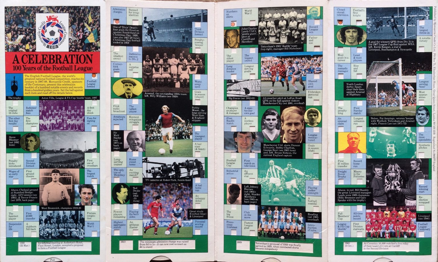 Centenary Celebrations: The Football League 1987-88 - The 1888 Letter