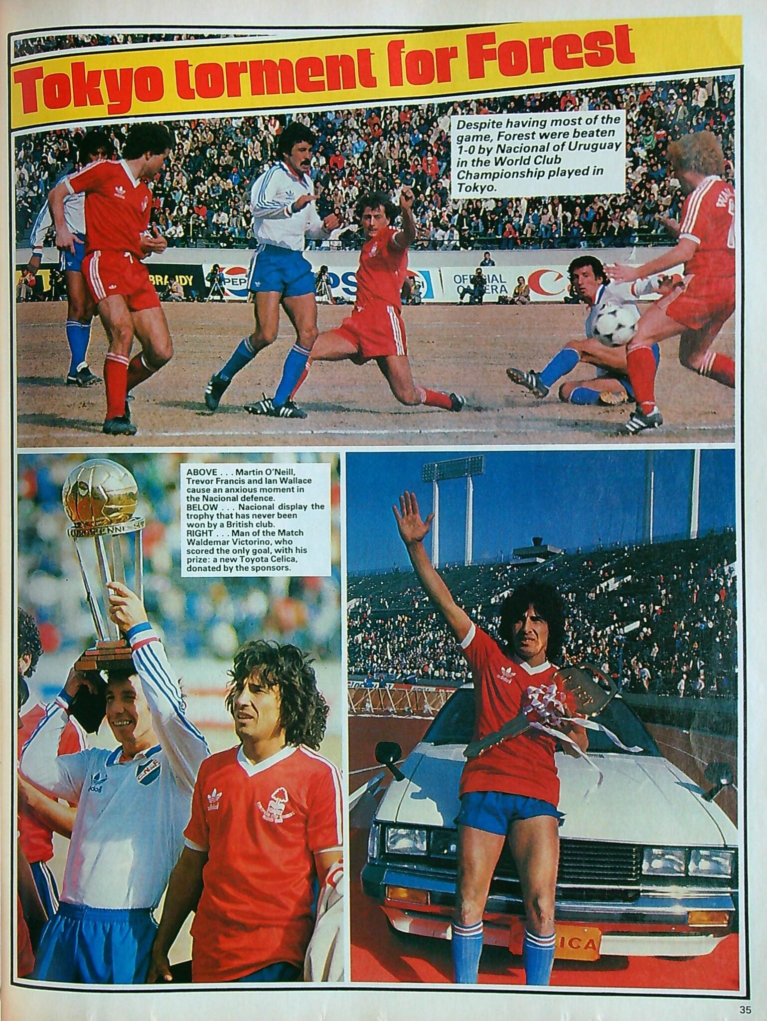 Flamengo v Liverpool, 1981 Intercontinental Cup - The 1888 Letter